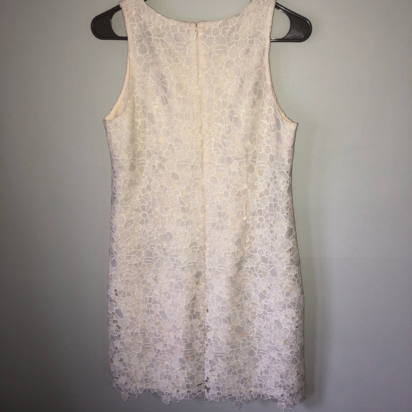 LOFT | Dresses | Loft White Lace Shift Dress | Poshmark
